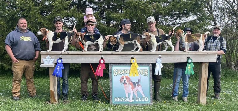 Grand River Beagle Club May 2024 - Canadian Beagler